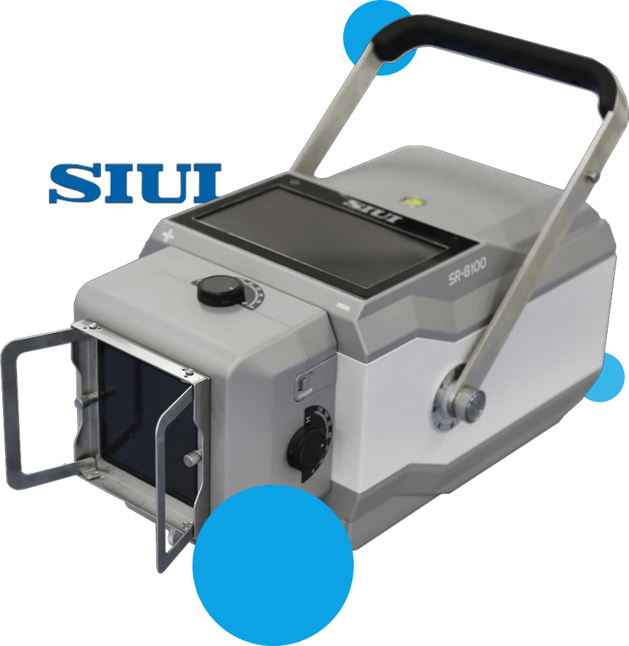 El mejor Rayos X Portátil SIUI SR-8100S - SAISCO